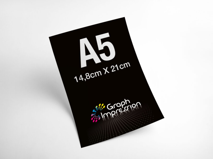 Flyer A5 Graph Impression